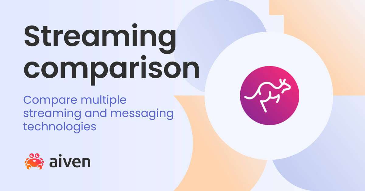 Streaming/messaging comparison